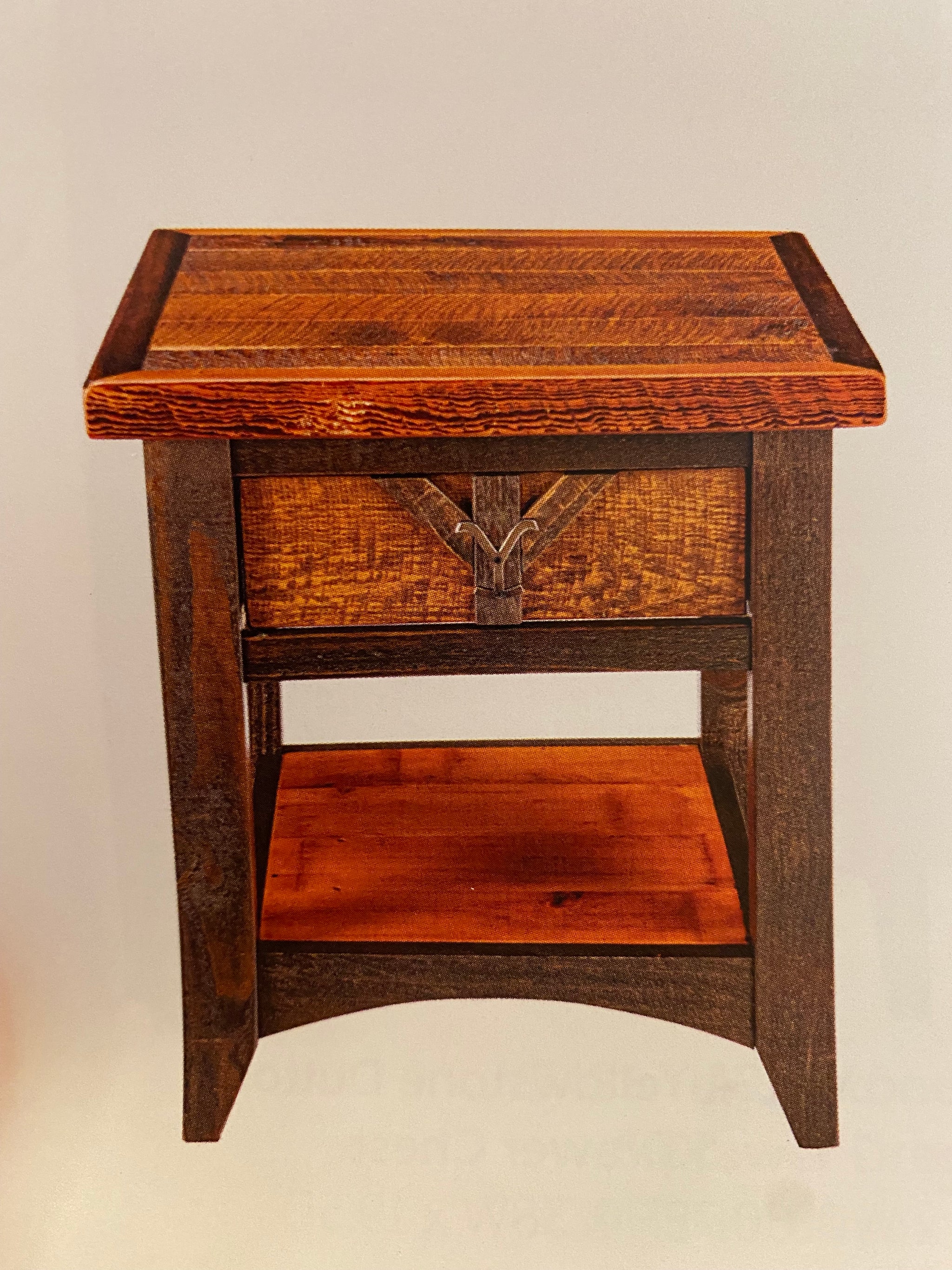 Yellowstone Dutton 1 Drawer Nightstand With Shelf – Seibels Cottage