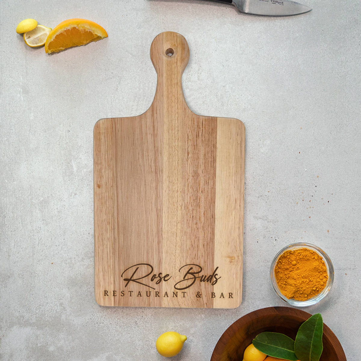 Custom Logo Cutting Board – Seibels Cottage