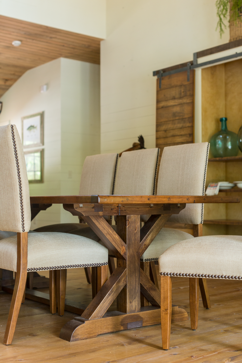 Reclaimed Pine Garden Dining Table – Seibels Cottage